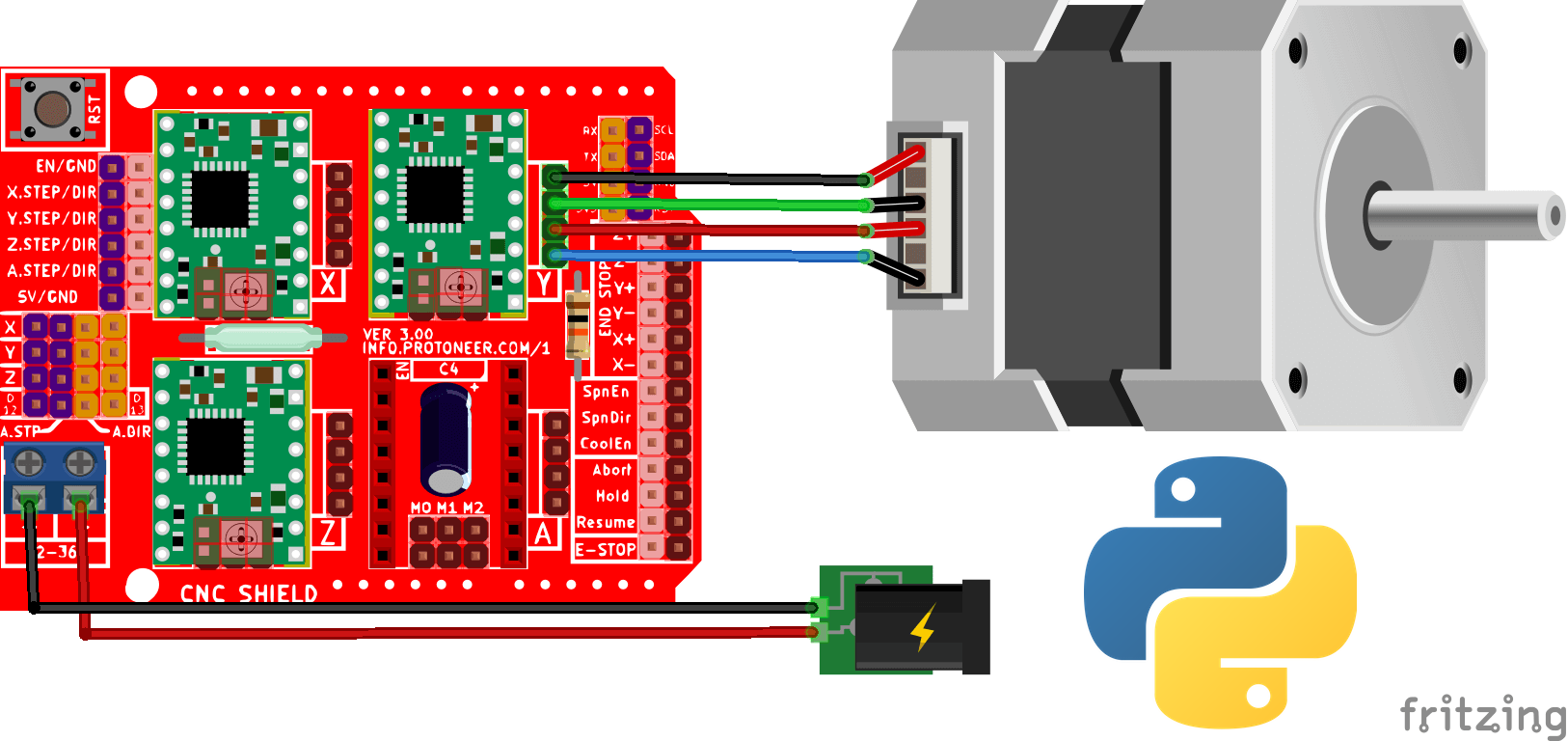 ACTIVITE ARDUINO/PYTHON : Contrôler un moteur pas à pas bipolaire avec Arduino – Labo Physique ...