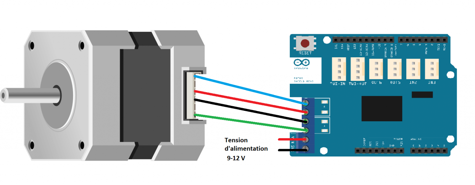 ACTIVITE ARDUINO/PYTHON : Contrôler un moteur pas à pas bipolaire avec Arduino – Labo Physique ...